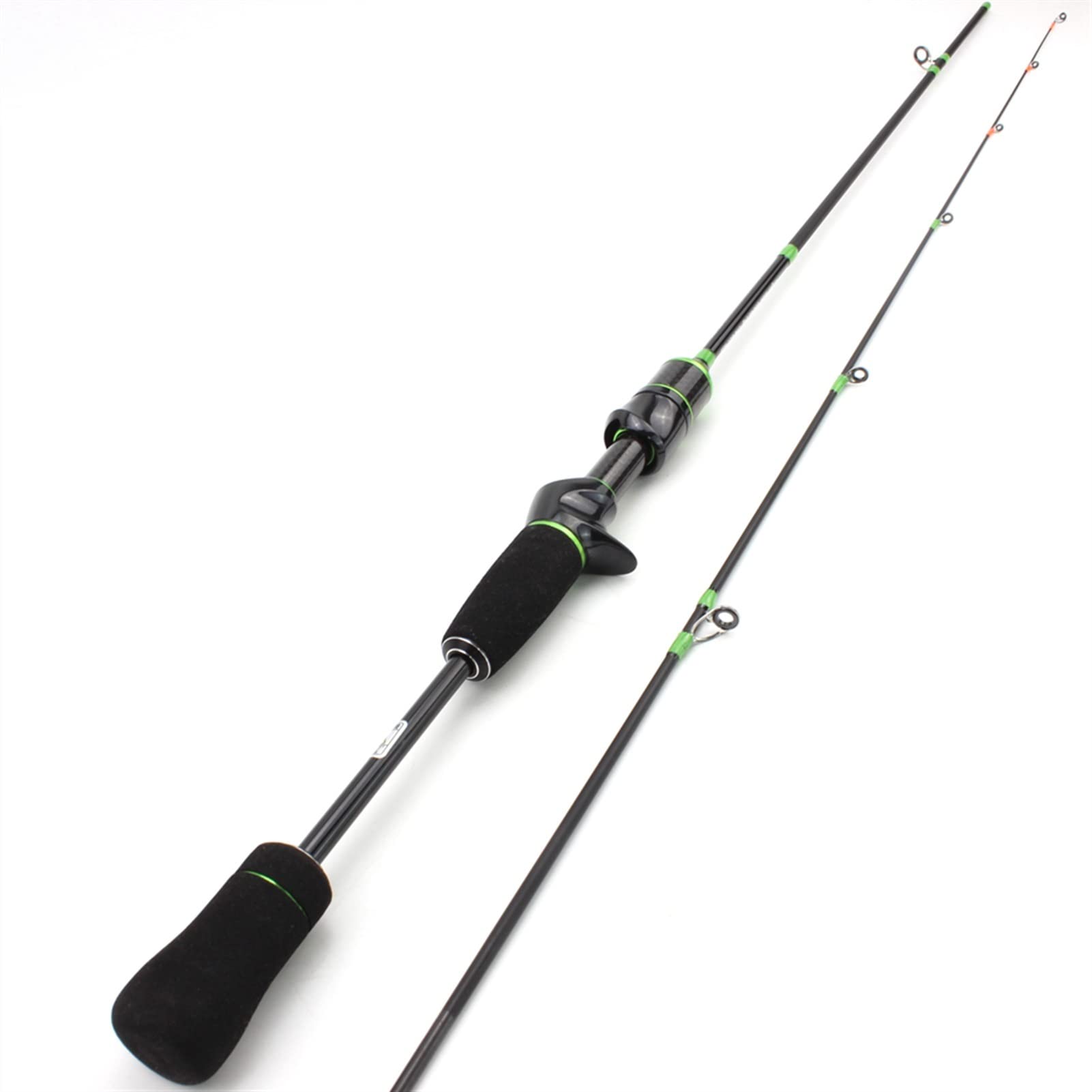 SDFGH 1.68M Lure Rod Solid Pole UL Carbon Spinning Fishing Rod Lure Rod Spinning Weight 2-8g Perch Rod Fishing Tackle (Color : Casting Rod, Size : 1.68M)