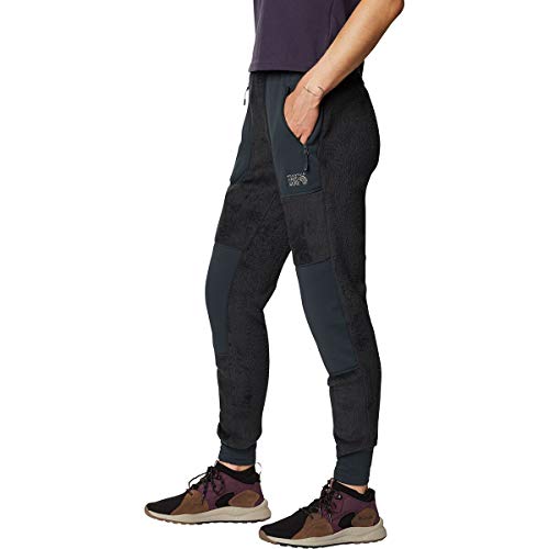 Mountain Hardwear Women's Standard Polartec High Loft Pant, Dark Storm, Medium x Regular