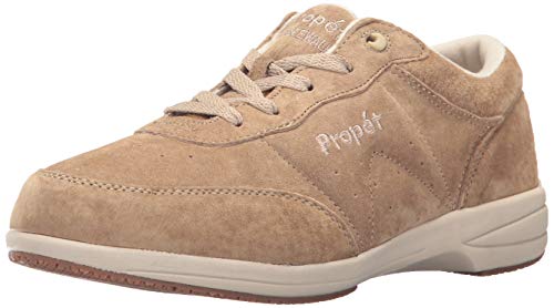 Propét Womens Washable Walker Walking Shoe, Sr Taupe, 5 US