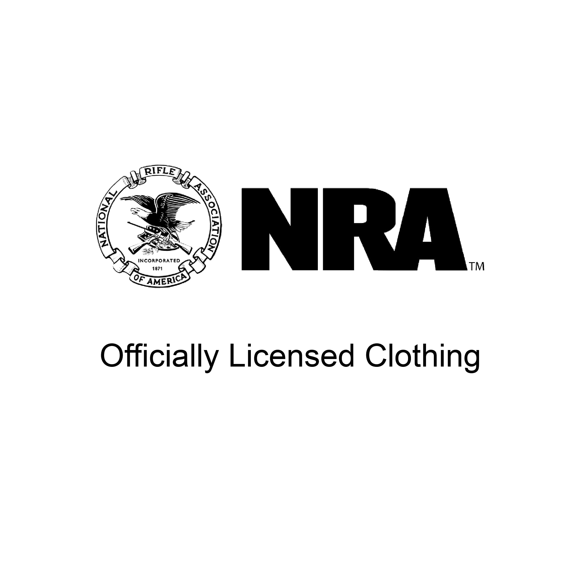NRA Heavy Washed Camo Cap