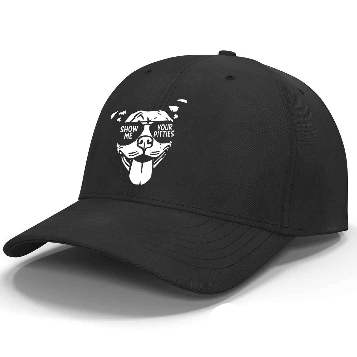 SHITOUPU Show Me Your Pitties Baseball Cap,Unisex Dad Cap,Adult Athleisure Cap Adjustable