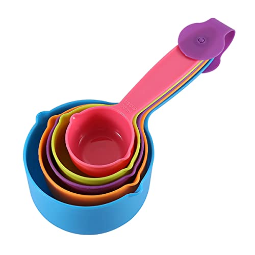 Silicone Donut Mold Doughnut Pan - Silicone Cupcake Pan, Silicone Cupcake Molds - Silicone Baking Cups - Measuring Spoons, Non-Stick Dishwasher Safe - 15 pack