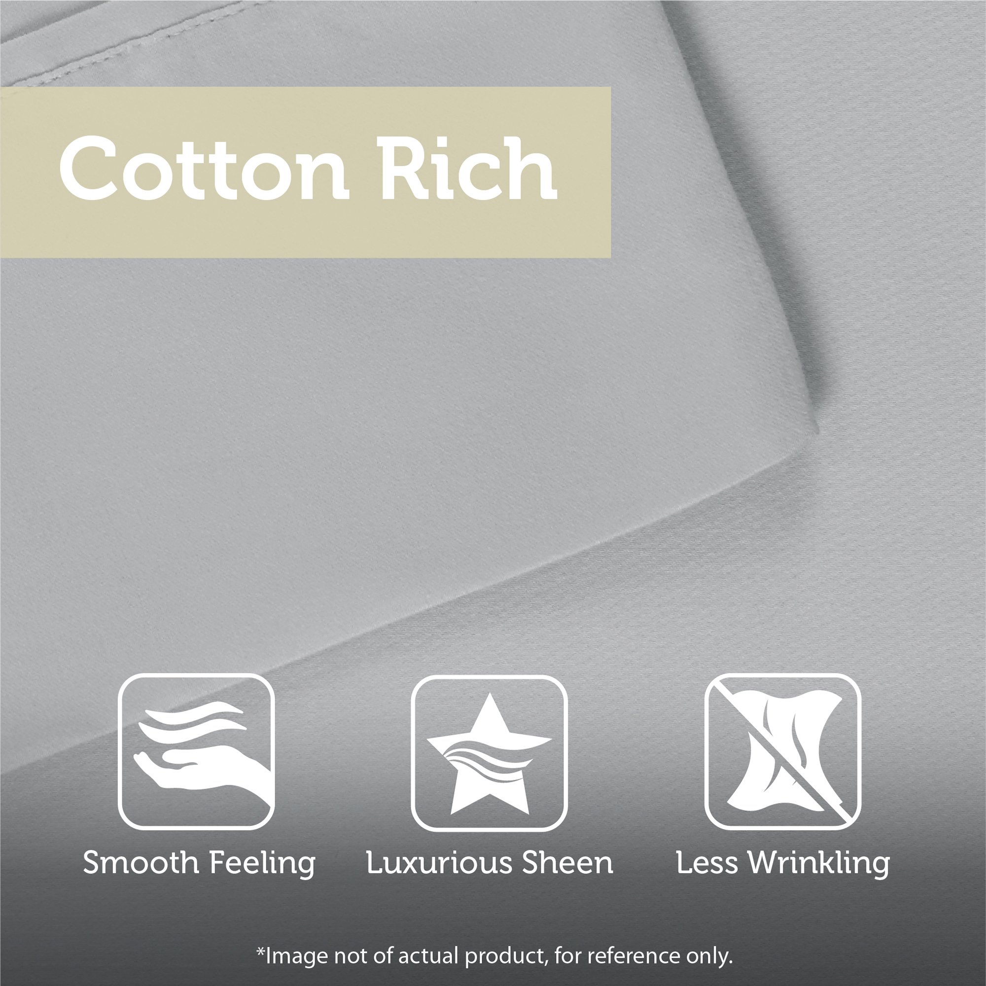 Madison Park Signature MPS10-100 1000 Thread Count Cotton Blend Down Alternative Comforter, Full/Queen, White