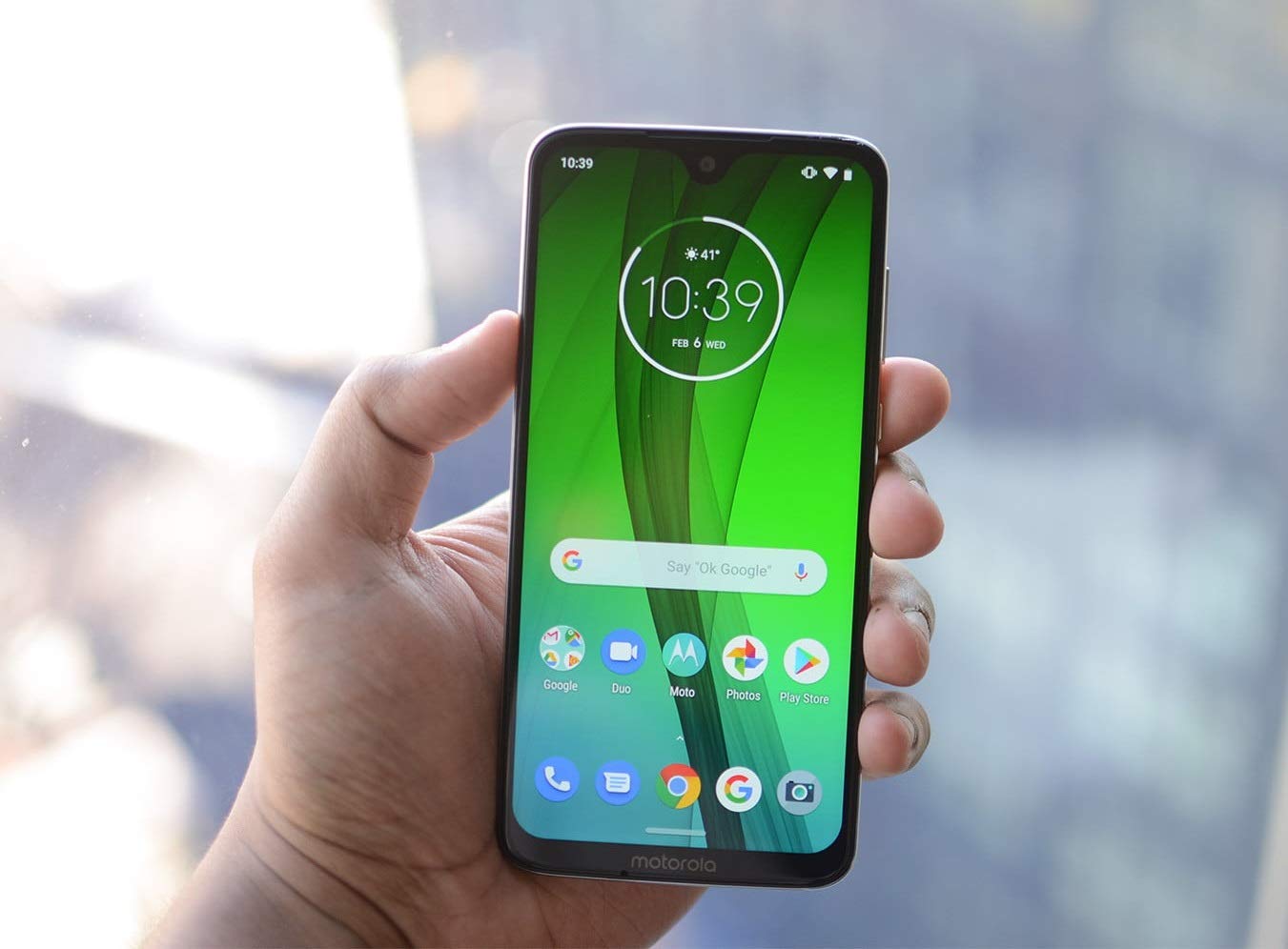 Motorola Moto G7 64GB 6.2" GSM Unlocked Android Smartphone - Ceramic Black (Renewed)