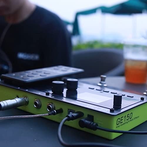 MOOER GE150 Electric Guitar Amp Modelling Multi Effects Pedal Portable Multi Effects Processor with Expression & IR Loading for Live show, Live Streaming, Home Studio, Guitar Practice
