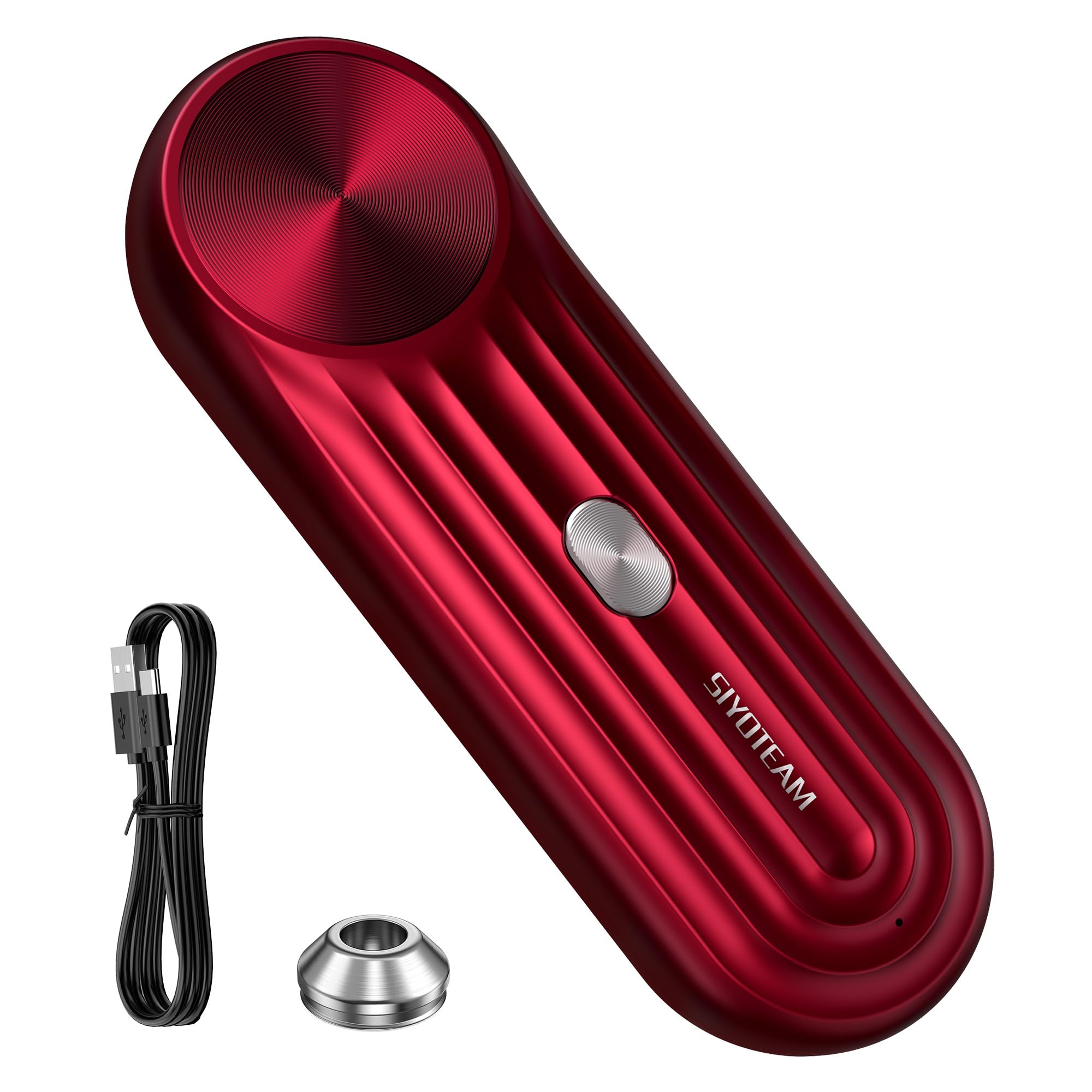 SIYOTEAM Electric Can Opener, Rechargeable Automatic Can Opener with Tilt Blade For Any Size Can - Smooth Edge, Food Safe, Hands Free, One Touch Can Opener Easy for Seniors, Arthritic Hands