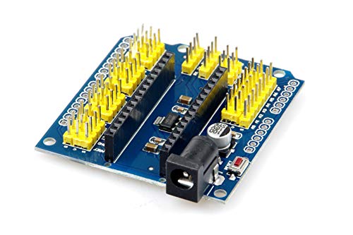 LIVISN Nano IO Expansion Sensor Shield Module for UNO R3 Nano V3.0 Nano Pro Compatible UNO R1 Duemilanove 2009