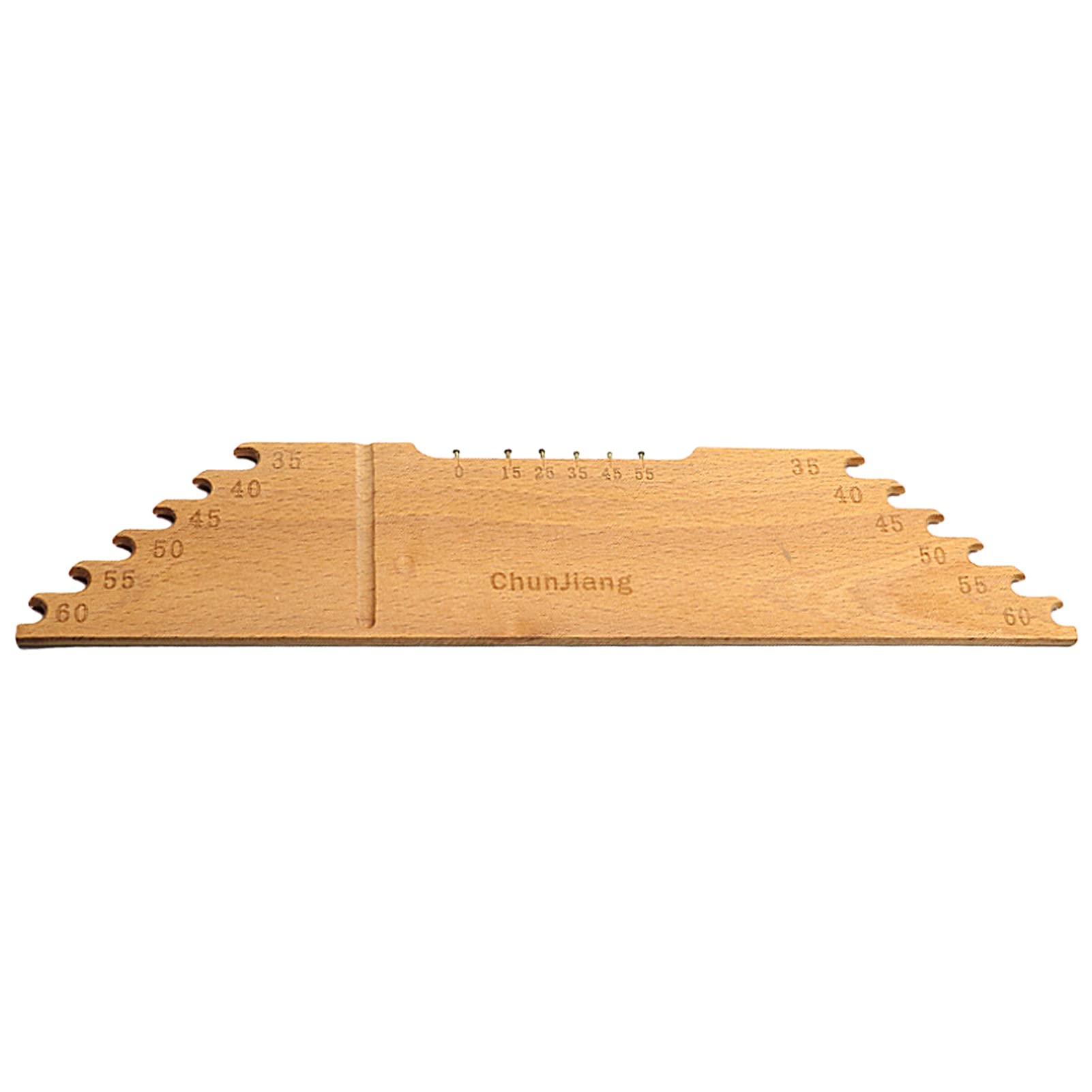 porfeet Fishing Line Measurement Board Measurement Comfortable Texture Useful Spool Fishing Line Ruler Measurement Tool 18-30cm
