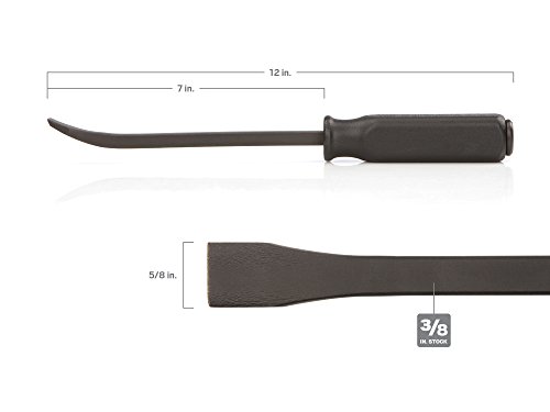 TEKTON 12 Inch Angled End Handled Pry Bar | LSQ42012