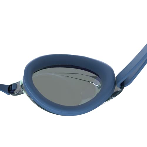 Speedo 8003195153081SZ Vanquisher 2.0 Mirrored Train Like A Team TLAT NAVY/STEEL/IRISMIRROR 1SZ