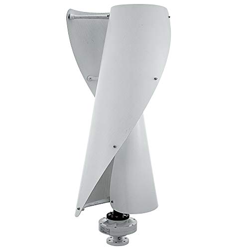 Wind Turbine Generator Kit, Vertical Wind Turbine Generator with Charge Controller, 12V 400W Wind Power Generator Energy Supply for Boats, Green Windmills, Industrial, 300RPM