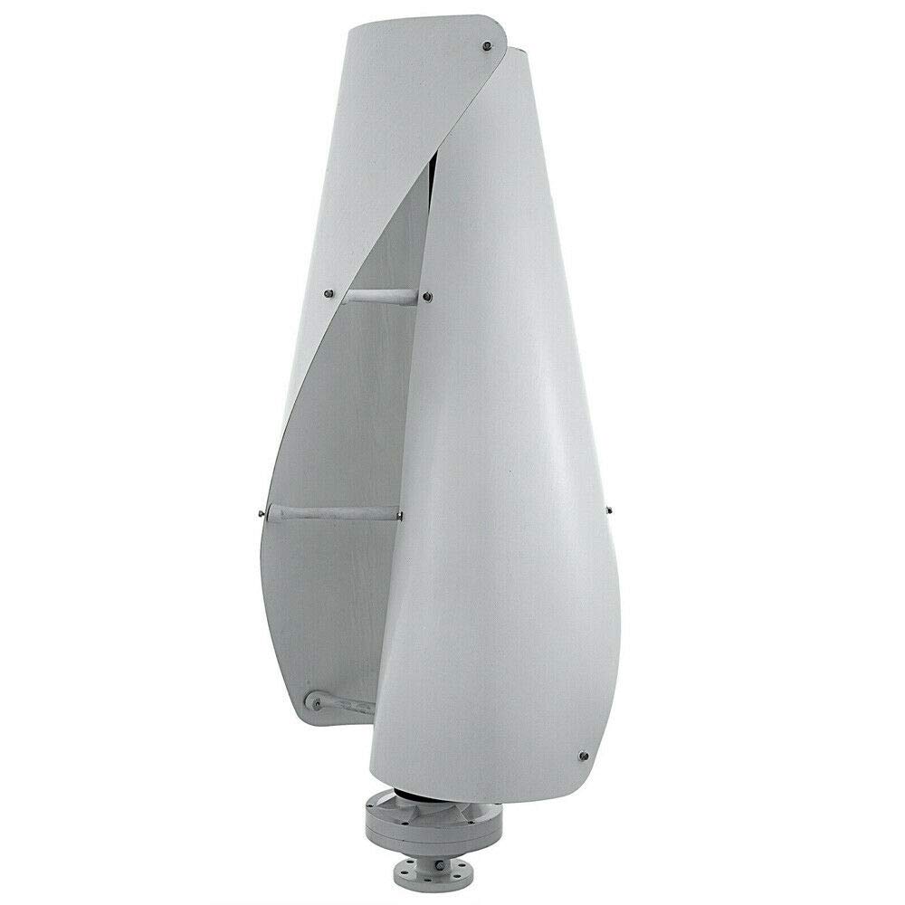 Wind Turbine Generator Kit 450W DC 12V Vertical Wind Power Turbine Generator Kit with Charge Controller 3 Phase AC Permanent Magnet Generator for Home RV Boat Marine Electricity Set (with 2pcs Blades)