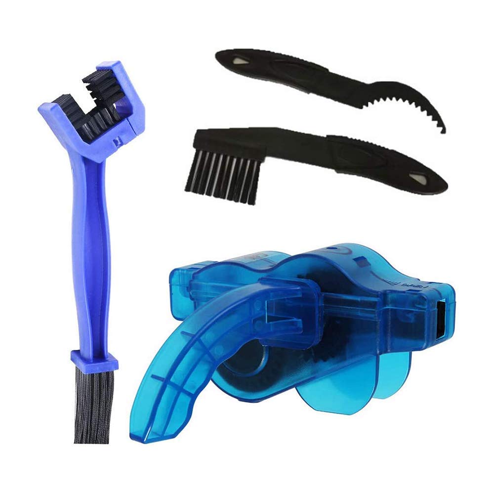 Moontie Bike Chain Cleaning Kit Brushes Bicycle Washing Tools, Mountain Bike