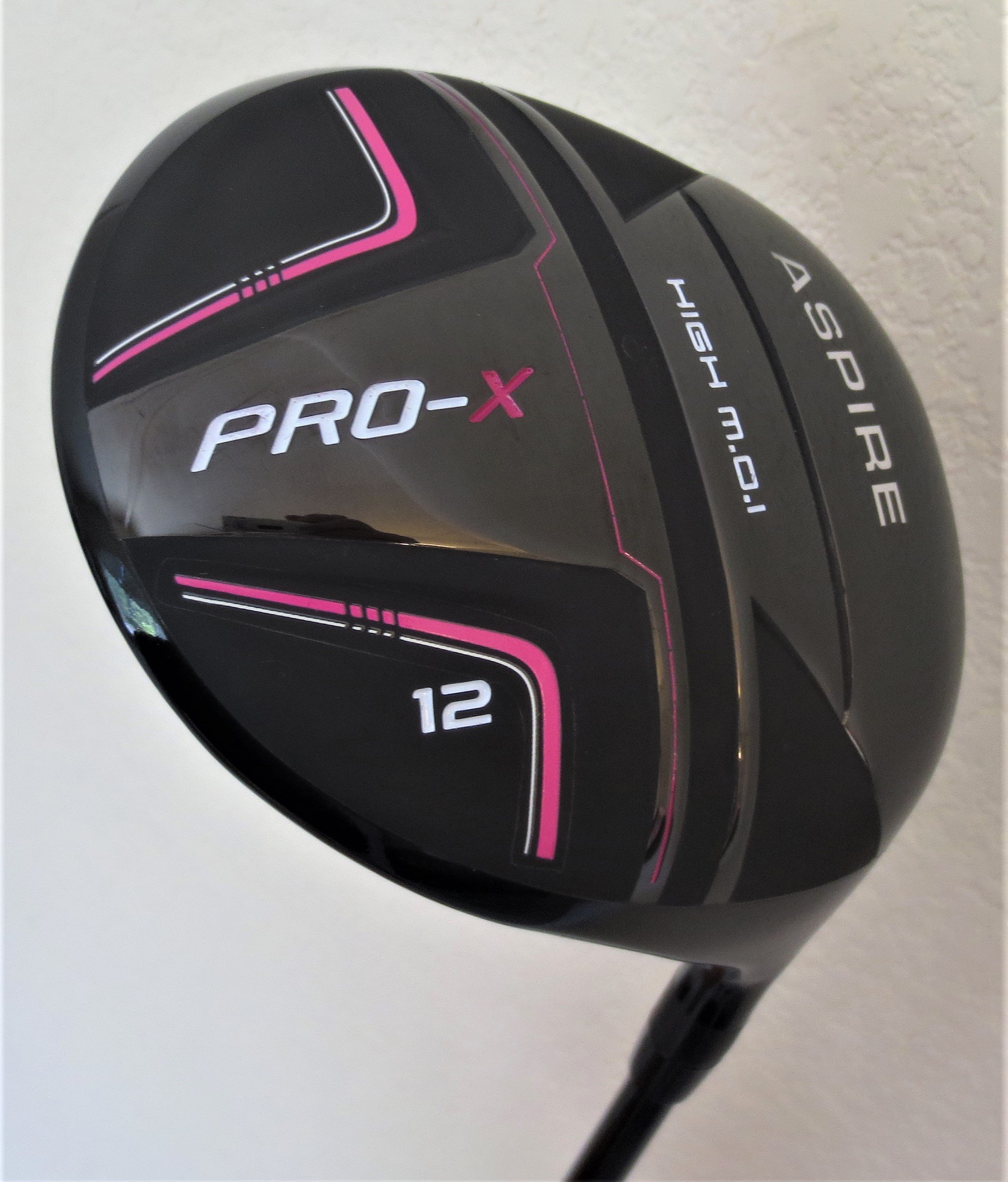 Ladies Complete Golf Club Set - Driver, Fairway Wood, 2 Hybrid Clubs, Irons, Putter, and Deluxe Bag Pink Right Hand