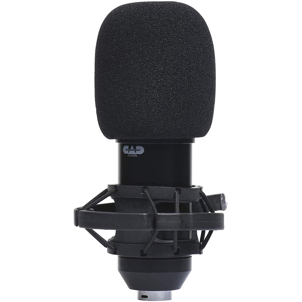 Tascam Mixcast 4 Podcast Station with Built-in Recorder/USB Audio Interface (MIXCAST4) Bundle with 32GB microSDHC Memory Card and 2x CAD GXL1800 Condenser Mic