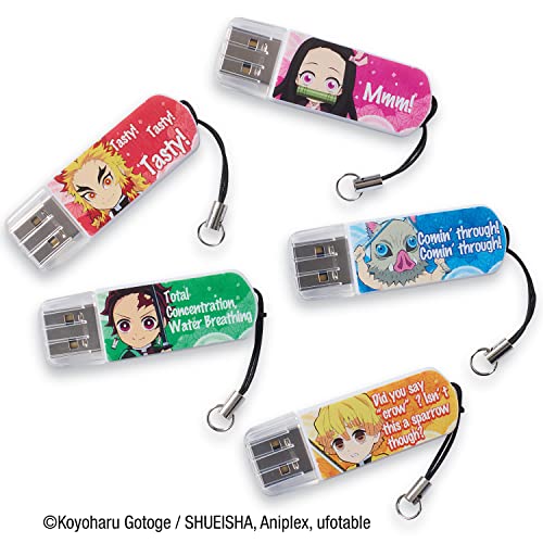 Verbatim Officially Licensed Limited Edition 16GB Demon Slayer: Kimetsu no Yaiba Thumb Drive - Nezuko Kamado - Anime Design USB 2.0 Flash Drive