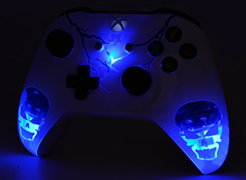 MODDEDZONE UN-Modded Custom Controller compatible with Xbox One S/X... (3.5 mm jack) (Scary Party)
