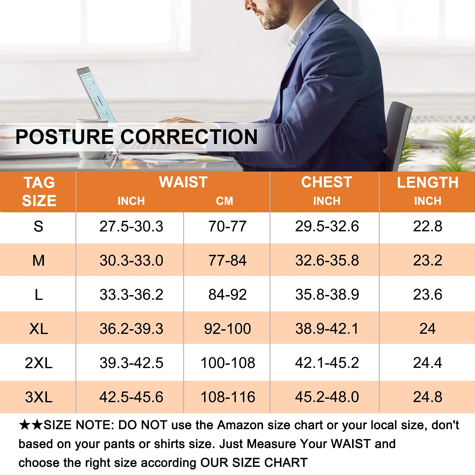 MOLUTAN Mens Compression Shirt Slimming Body Shaper Vest Sleeveless Waist Traner Workout Tank Top Tummy Control Shapewear (Black, Large)