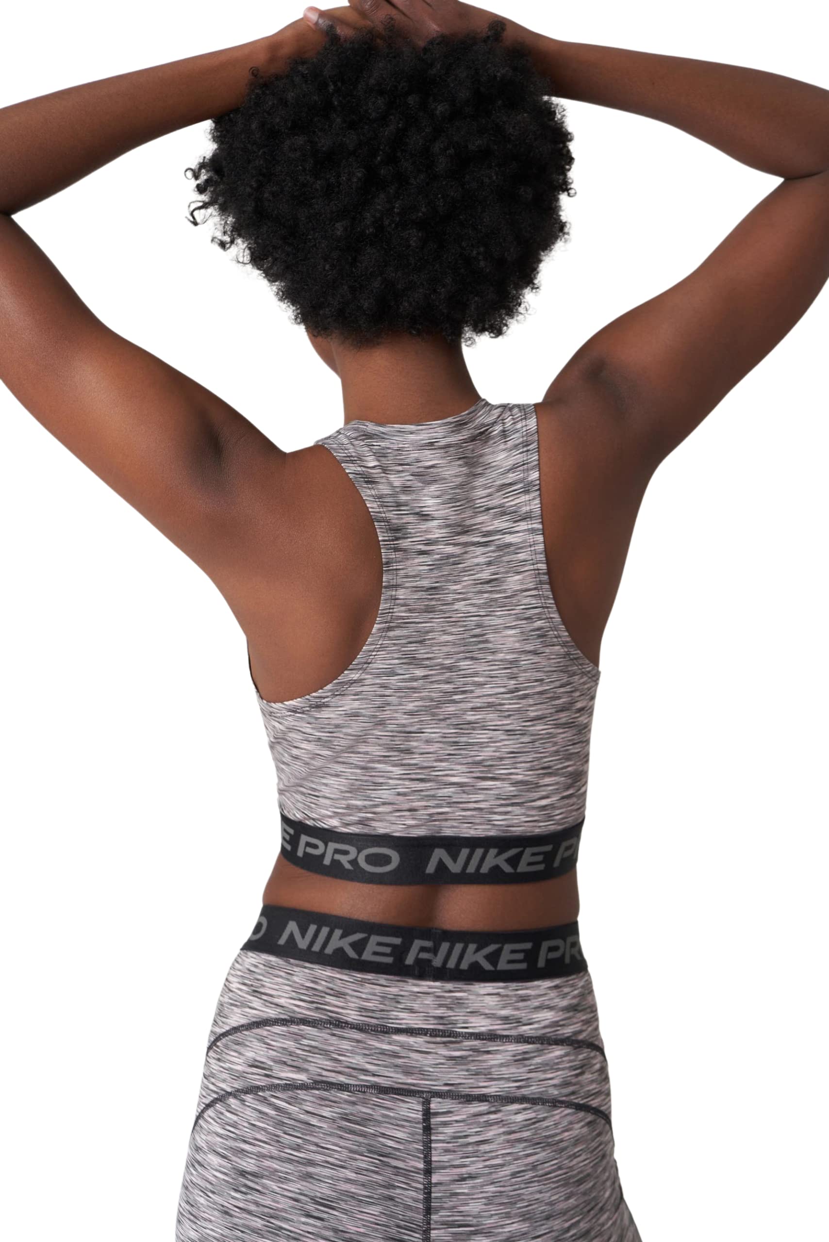 Nike Pro Space-Dye Tank Size L Black