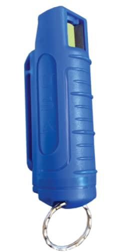 PS Products 1/2 oz. Blue Heat Pepper Spray with Blue Dye That Marks Attacker up to 48 Hours (Pink, 4-Pack)