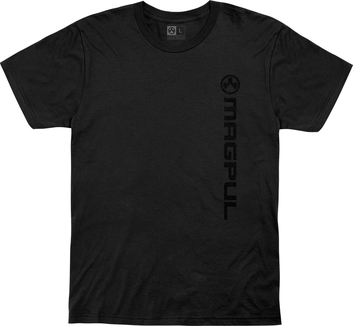 Mapgul Cotton Crew Neck Short Sleeve T-Shirt for Men, Vert Logo Navy, 2X-Large
