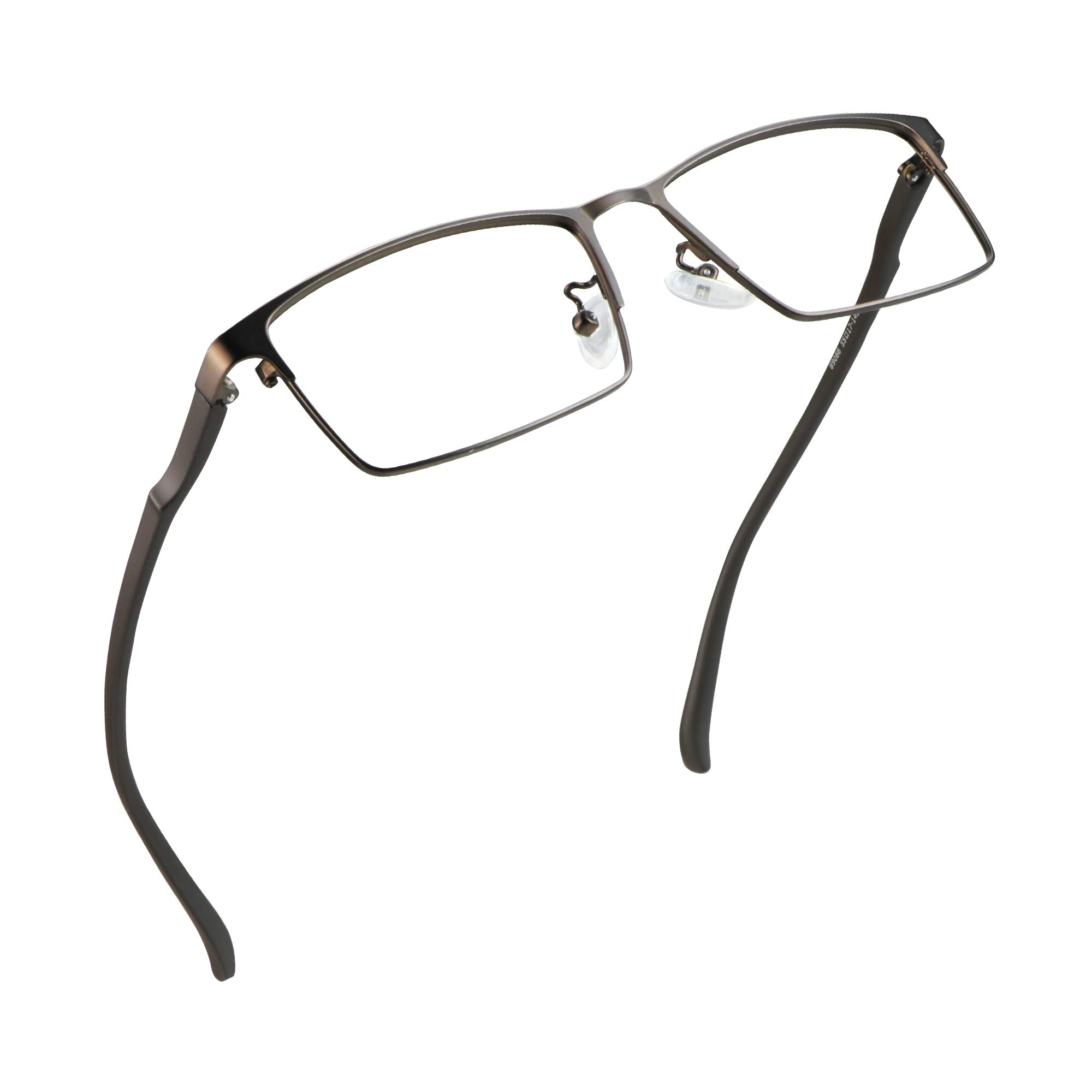 LifeArt Blue Light Blocking Glasses, Anti Eyestrain, Computer Reading Glasses, Gaming Glasses, TV Glasses for Women Men, Anti Glare (Brown, 2.25 Magnification)
