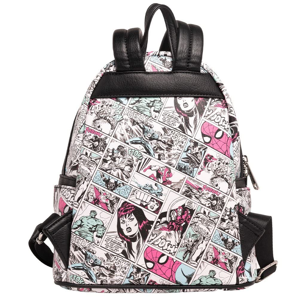 Loungefly x Marvel Comics Retro All Over Print Backpack