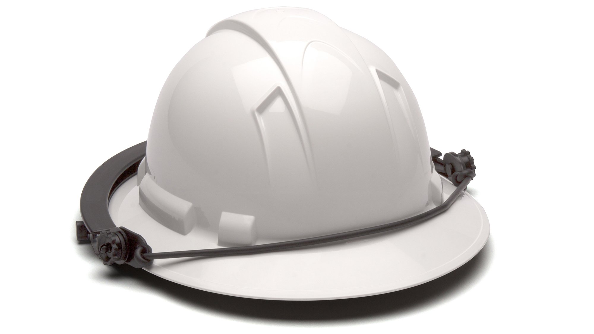 Pyramex Black Full Brim Hard Hat Adapter