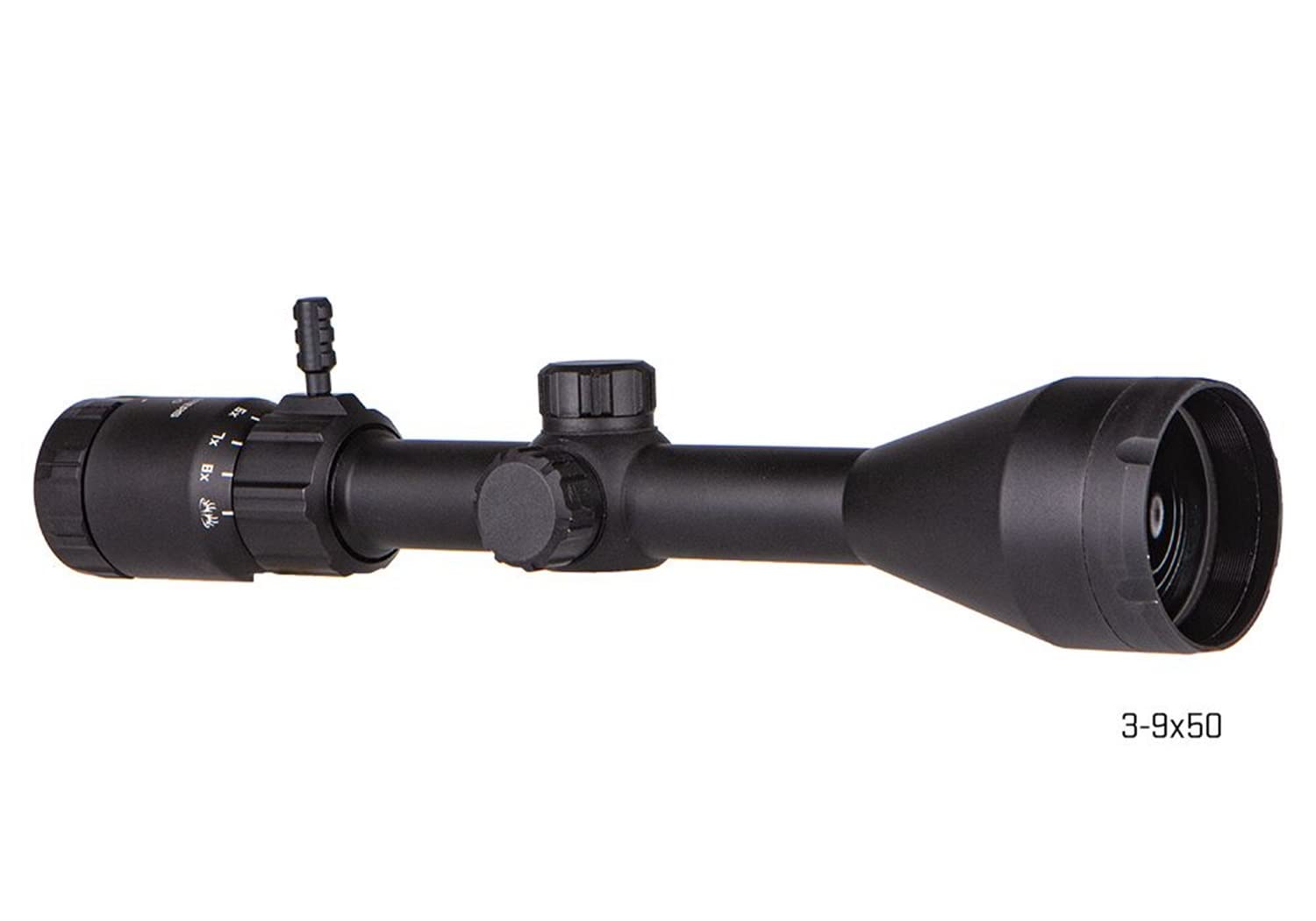 Sig Sauer Buckmasters 4-16X44mm Red Illuminated Rangefinder Scope with Custom BDC Reticle, 8 Ballistic Groups, 500-Yard Range