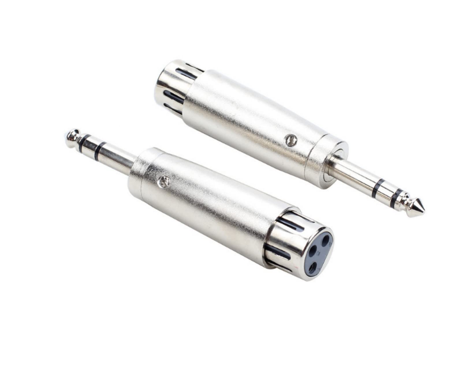 SIXGOD 1/4 TRS to XLR Female Adapter - 6.35mm TRS to XLR Female Gender Changer Connector - 2 Pack