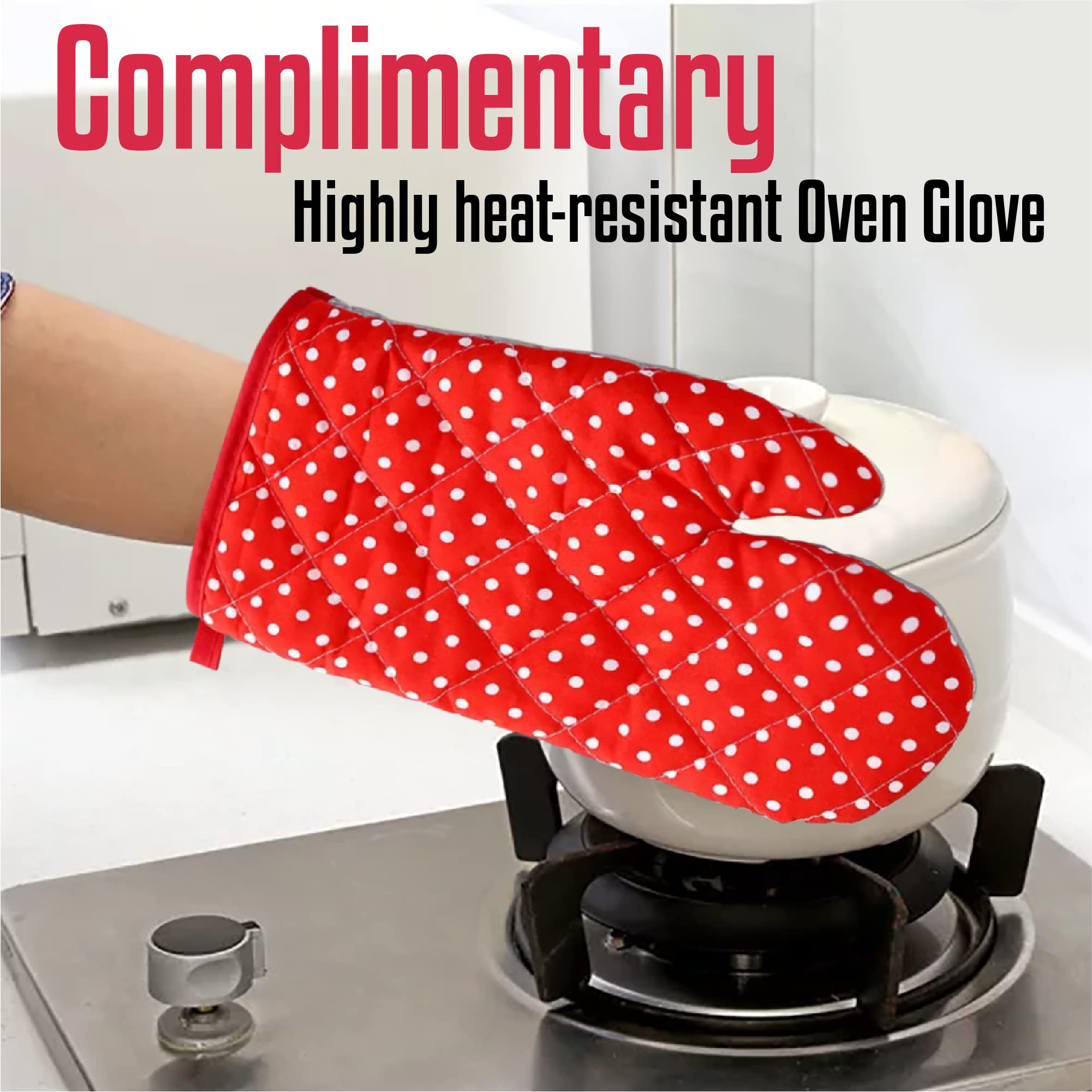 Set of 5 Bowl Holders, Cotton Huggers for Microwave, Cozy and Heat Resistant, Multicolor Bowl Holders, Heating or Warming Soup and Other Foods, Machine Washable, Oven Mitt Included