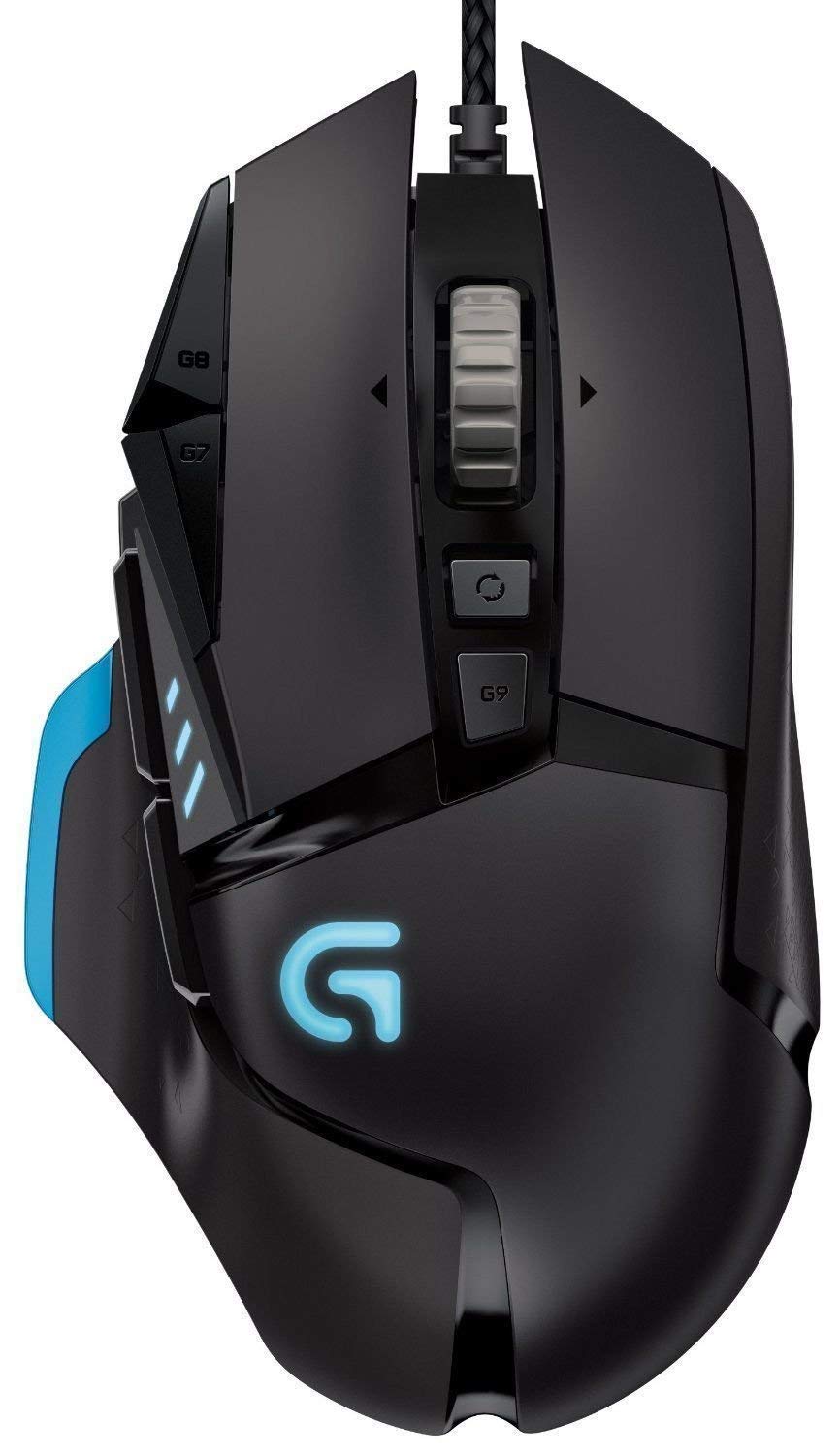 Logitech G502 Proteus Core Tunable Gaming Mouse with Fully Customizable Surface, Weight and Balance Tuning (Renewed)