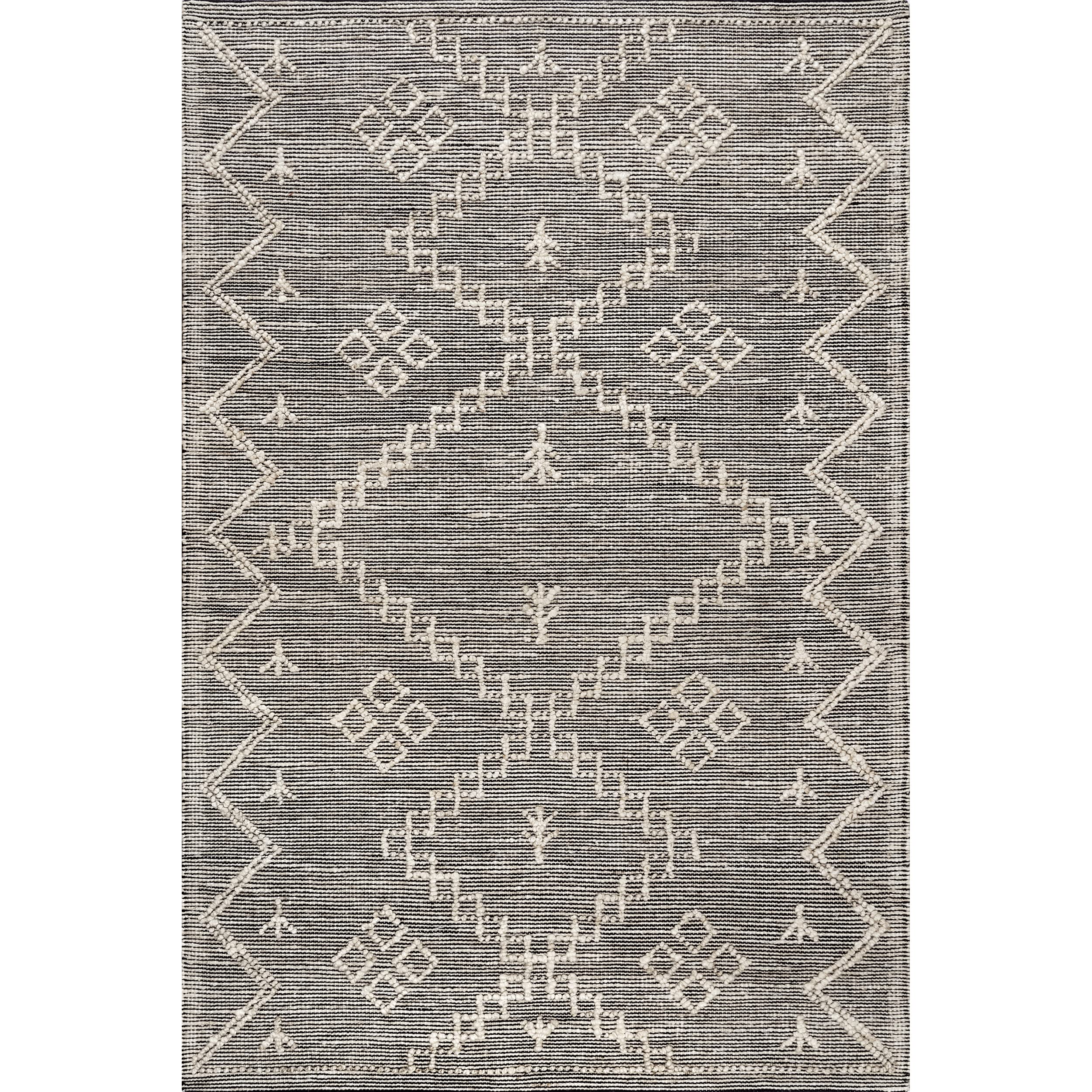 nuLOOM Julianne Handmade High-Low Jute Moroccan Area Rug, 9x12, Beige