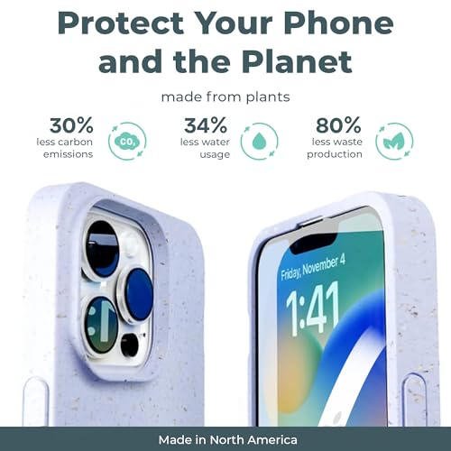 Pela: Phone Case for iPhone 13 | Eco-Friendly,Made from Plants | Sleek & Light Design with Protection