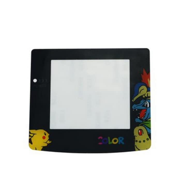 Rymfry Plastic Screen Lens Panel for Gameboy Color GBC Game Console Screen Lens Protector Cover (C)
