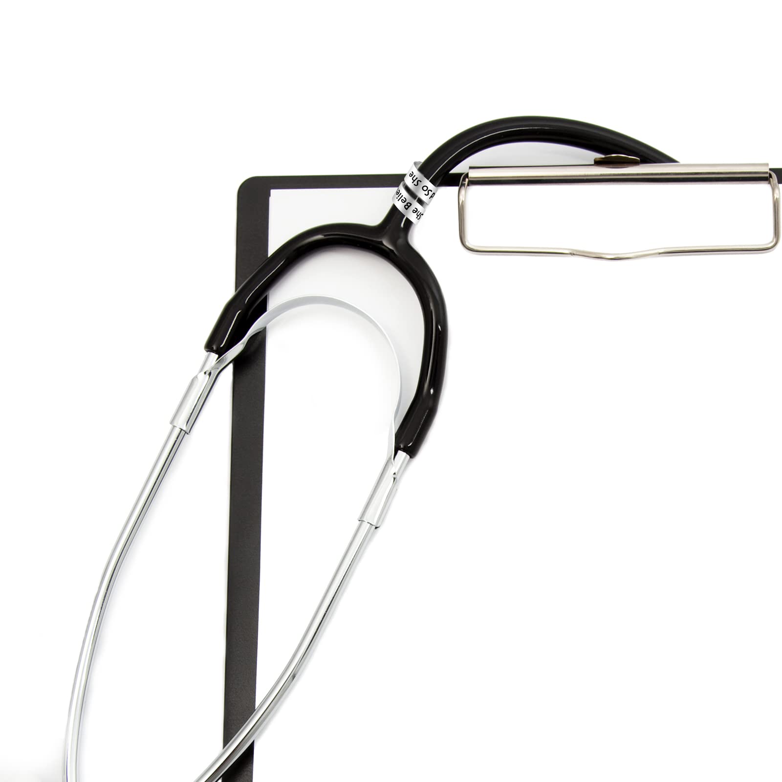 Zuo Bao MA Stethoscope ID Medical Assistant Gift she believe she could so she did Stethoscope ID Graduation Gifts for Student (MA-2)