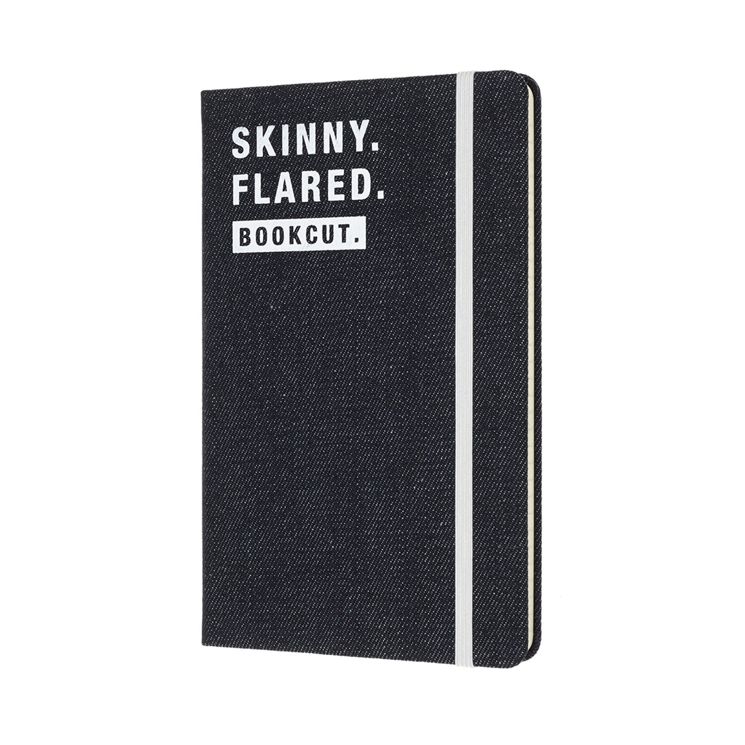 Moleskine Limited Collection Denim Notebook, Hard Cover, Large (5" x 8.25") Ruled/Lined, 240 Pages