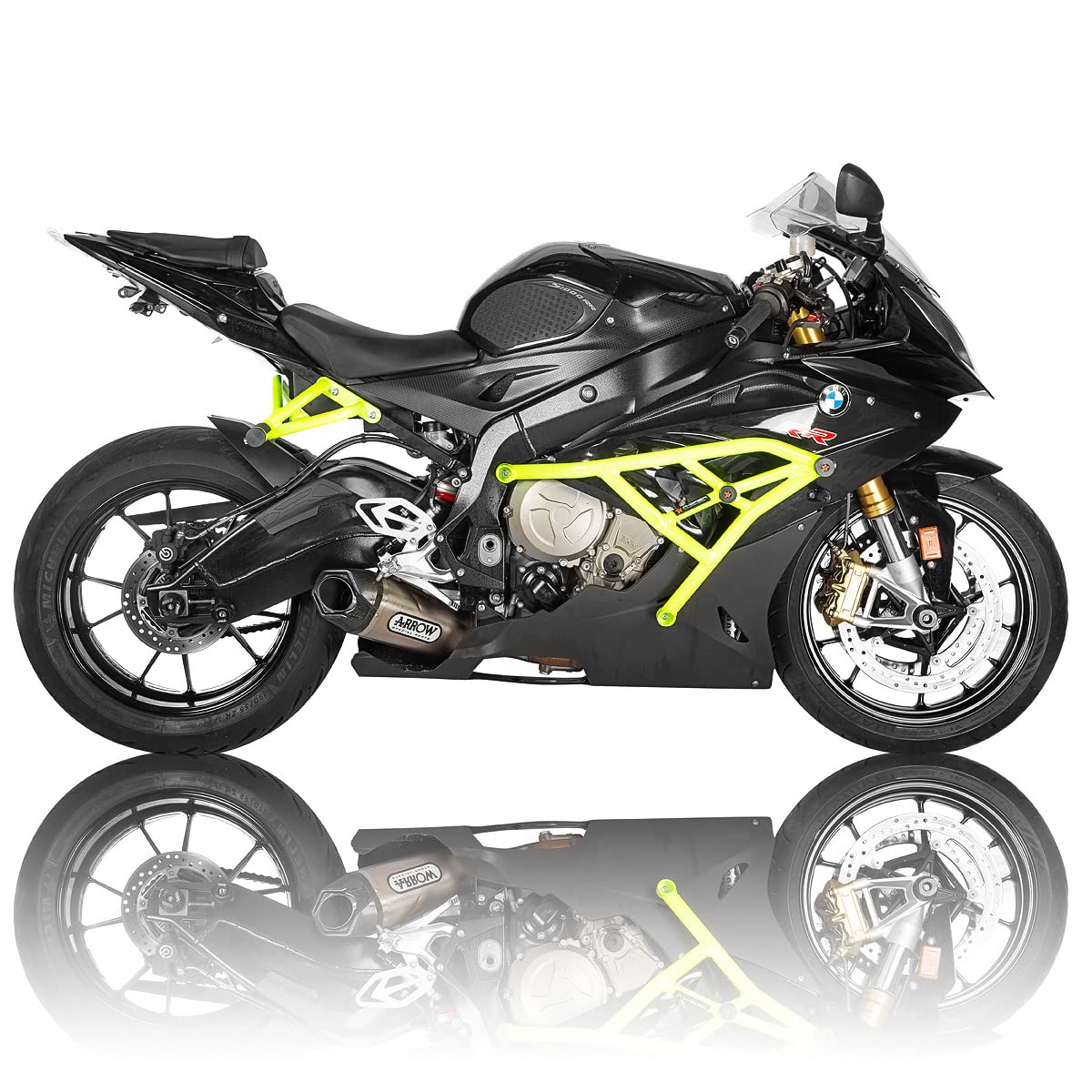 R-Gaza Street Crash Cage for BMW S1000RR 2015-2018 (Neon)
