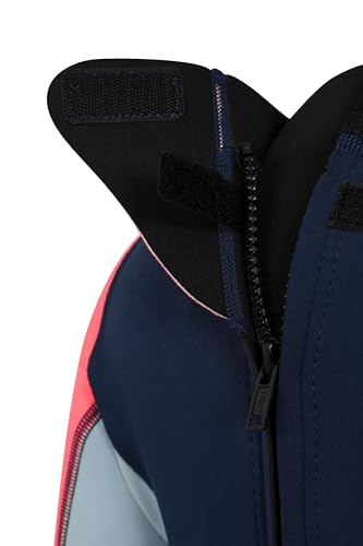 Mountain Warehouse Junior Shorty Wetsuit-2.5mm, Neoprene Kids Wetsuit Fuchsia 9-10 Years