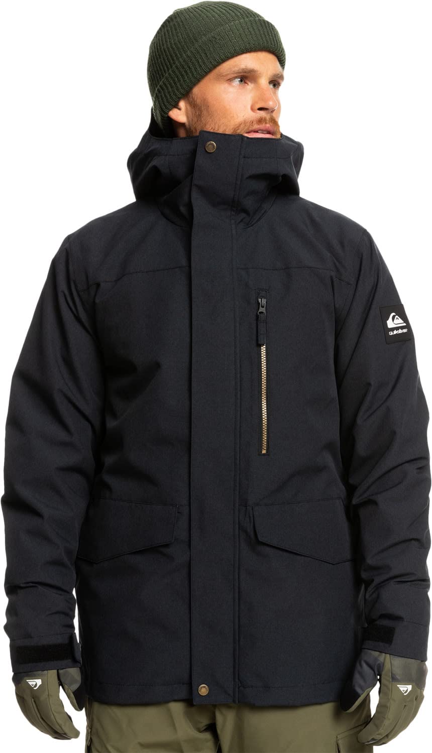 Quiksilver Mission 3-in-1 Jacket Black Heather SM