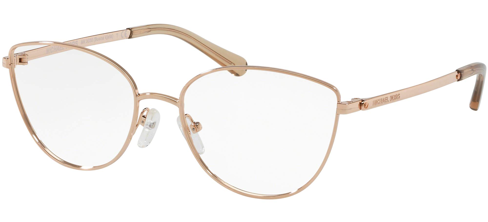 Michael Kors MK3030-1108 Eyeglass Frame BUENA VISTA ROSE GOLD w/DEMO LENS 54mm
