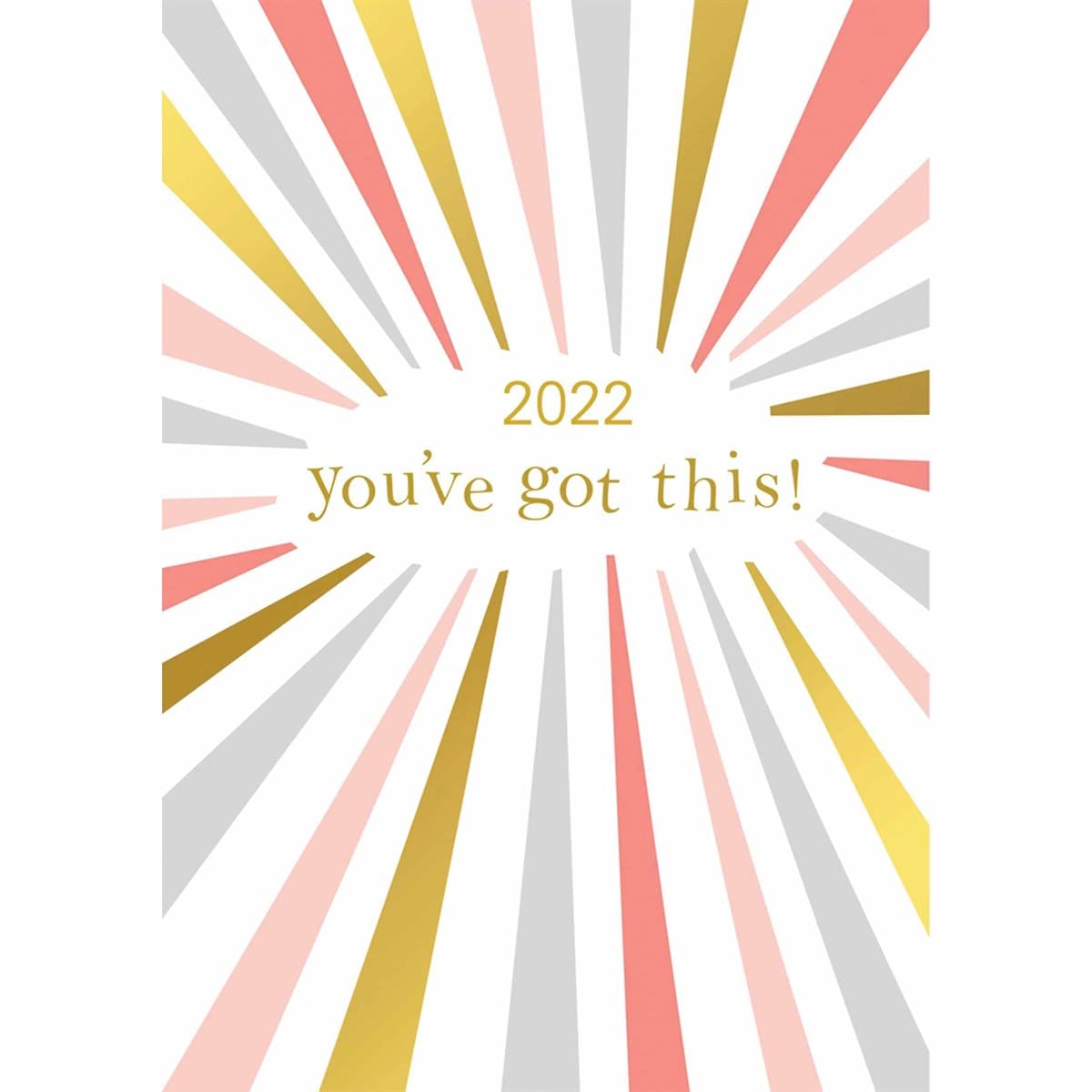 Portico Designs - Caroline Gardner Rainbow Bursts A5 Flexi Diary 2022 (D22509)