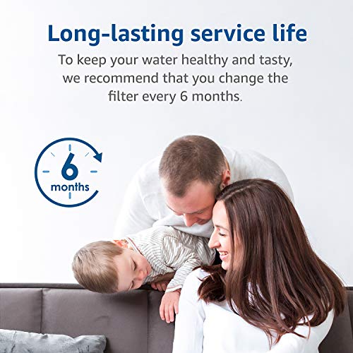 Waterdrop DW80/90 Under Sink Water Filter, Replacement for Aqua-Pure AP-DW80/90, AP-DWS1000, Kohler K-201-NA, Kohler K-202-NA (Pack of 2), Model No.WD-W60-80/90