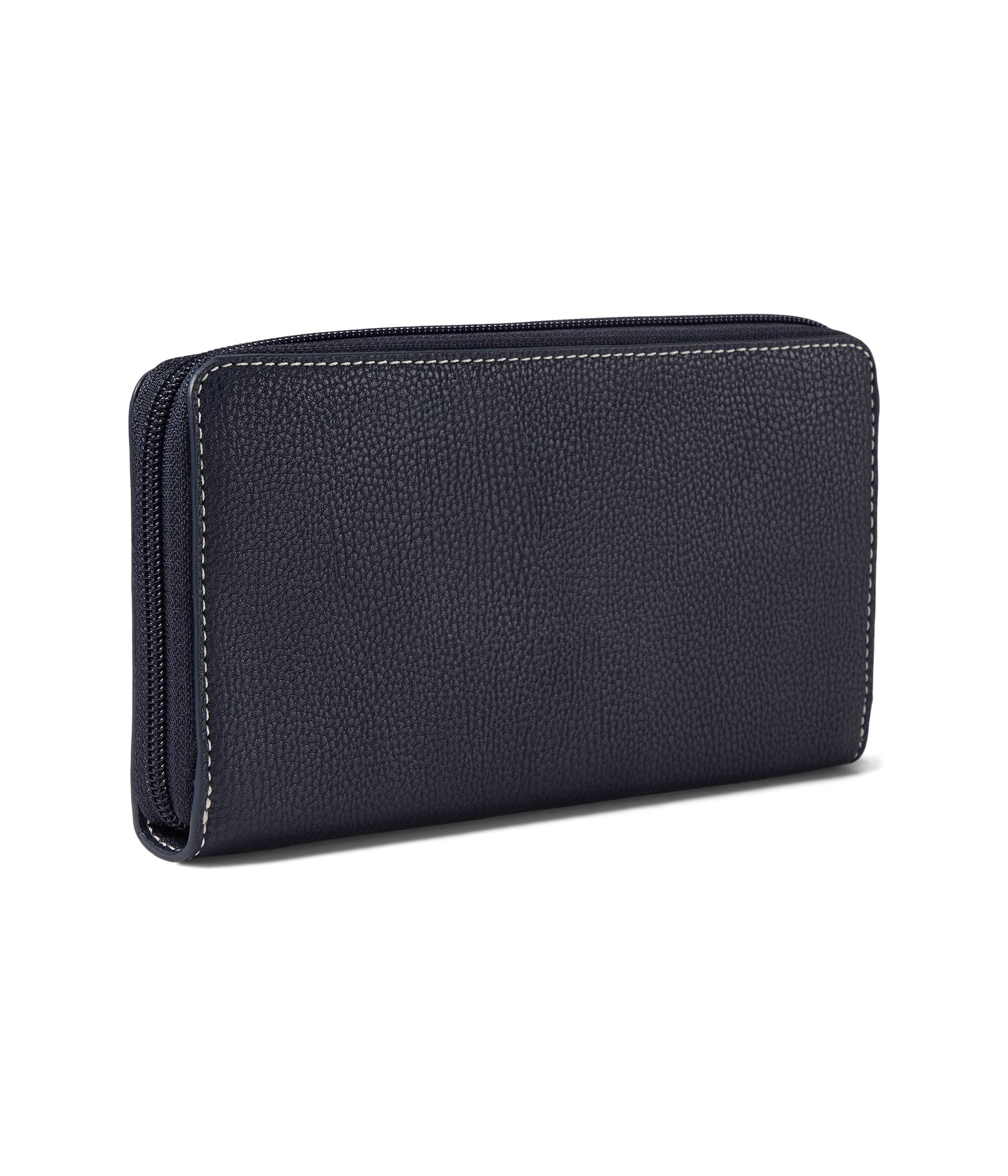 Tommy Hilfiger Liv II Zip Around Wallet Pebble PVC Tommy Navy One Size
