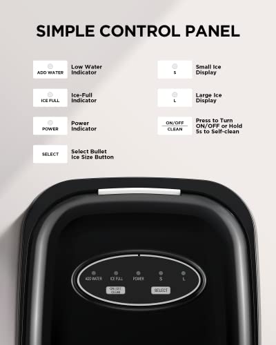Silonn Countertop Ice Maker Machine for Home