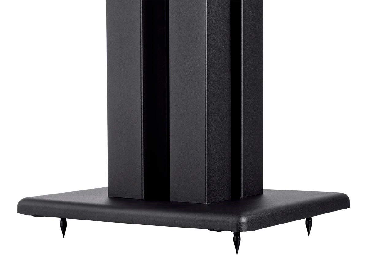 Monolith 24 Inch Speaker Stand (Each) - Supports 75 lbs, Adjustable Spikes, Compatible With Bose, Polk, Sony, Yamaha, Pioneer and others, Black