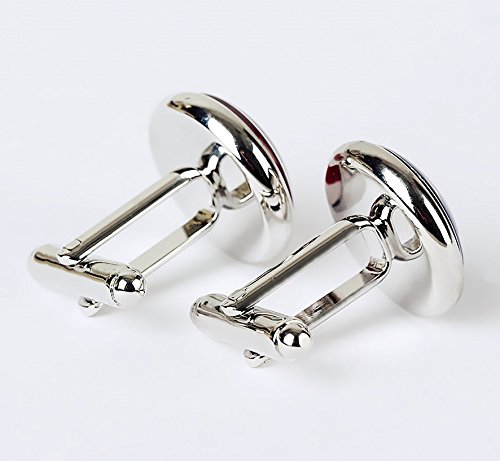 Kooer Birthday Gifts For Husband, Elven Leaf Cufflinks Wedding Cuff Links Tie Clip Gifts For Groomsman Best Man (Elven Leaf cufflinks tie clip set)