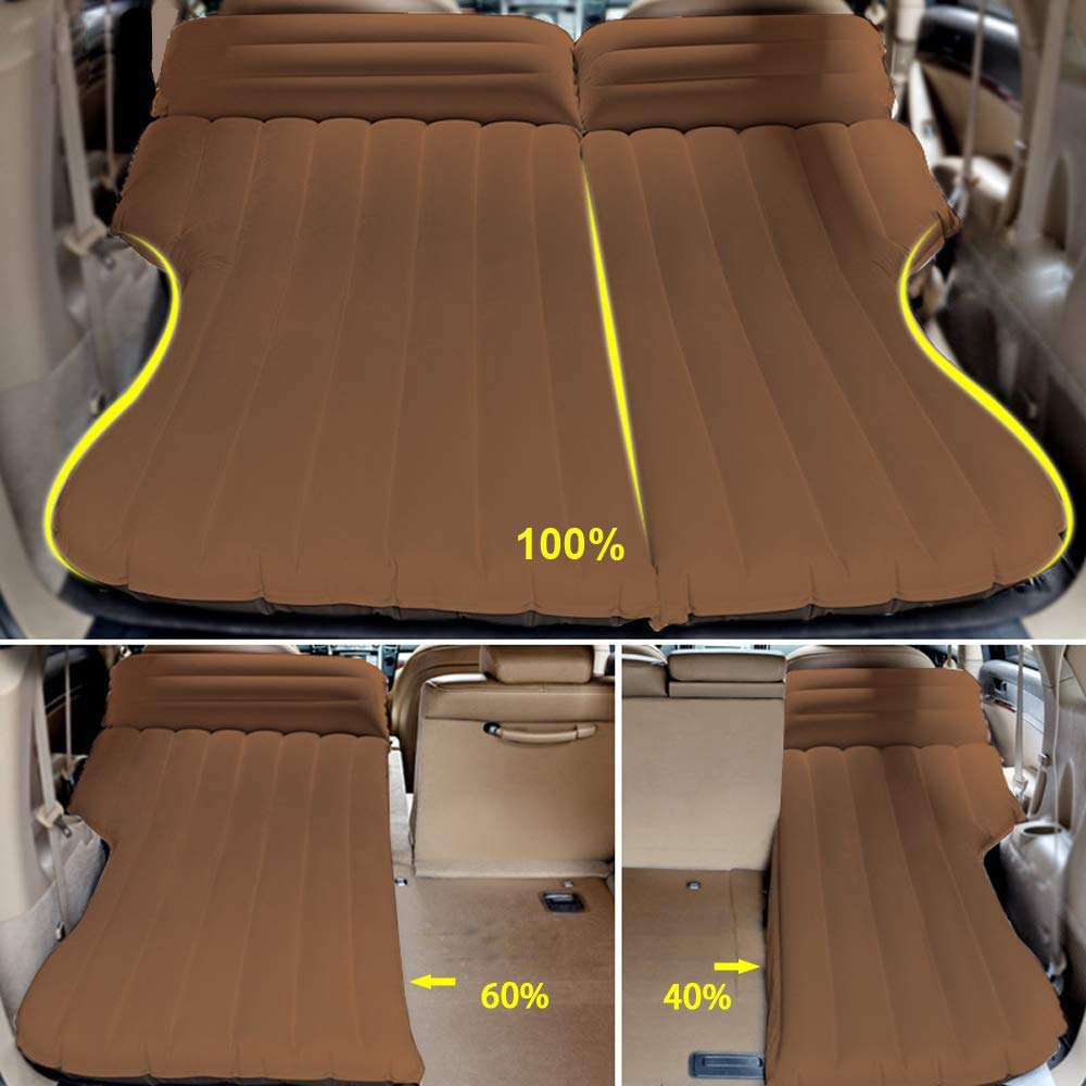 LUOOV Folding Inflatable Couch Sofa Camping Chair for Adults Waterproof Outdoor Air Sofa Support 660 lbs for Camping Travel Built-in electric air pump