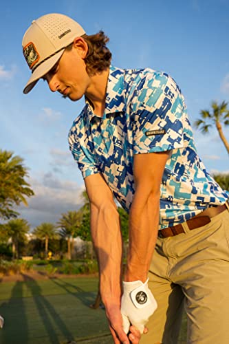 SHANKITGOLF Adjustable Rope Golf Hat Desert (Desert Brown)