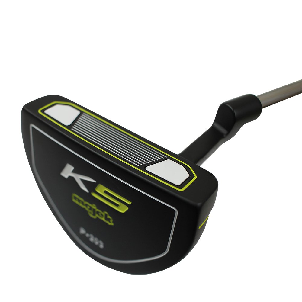 Majek K5 P-203 Golf Putter Right Handed T Mallet Style with Alignment Line Up Hand Tool 37 Inches Big & Tall Men's Perfect for Lining up Your Putts